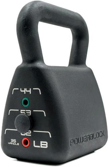 PowerBlock KettleBlock Kettlebell Réglable - 16 à 28 kg | Fitwinkel.be